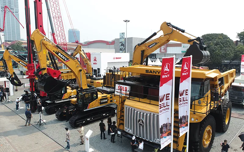 SANY at Construction Indonesia 2023 - SANY Northern Europe